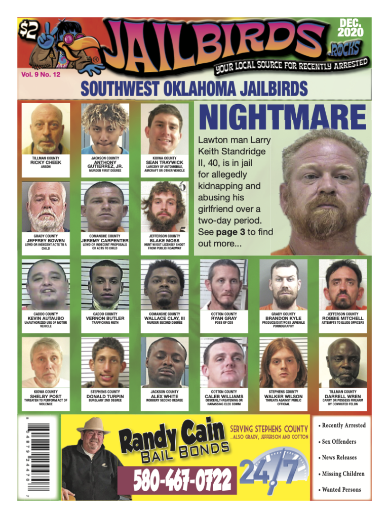 COMANCHE, CADDO, COTTON, KIOWA, TILLMAN, JACKSON, STEPHENS, GRADY ...