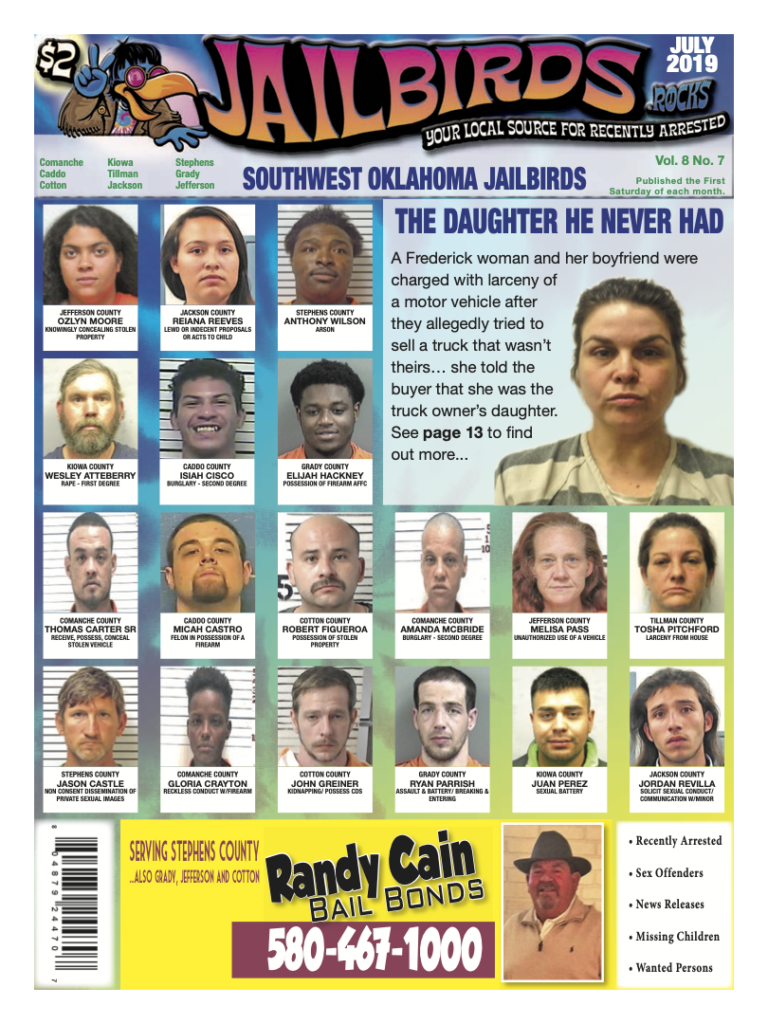 COMANCHE, CADDO, COTTON, KIOWA, TILLMAN, JACKSON, STEPHENS, GRADY ...