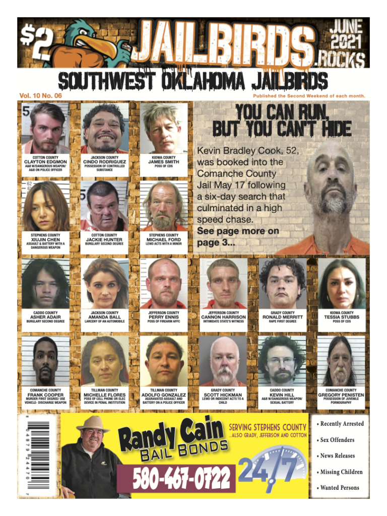 COMANCHE, CADDO, COTTON, KIOWA, TILLMAN, JACKSON, STEPHENS, GRADY ...